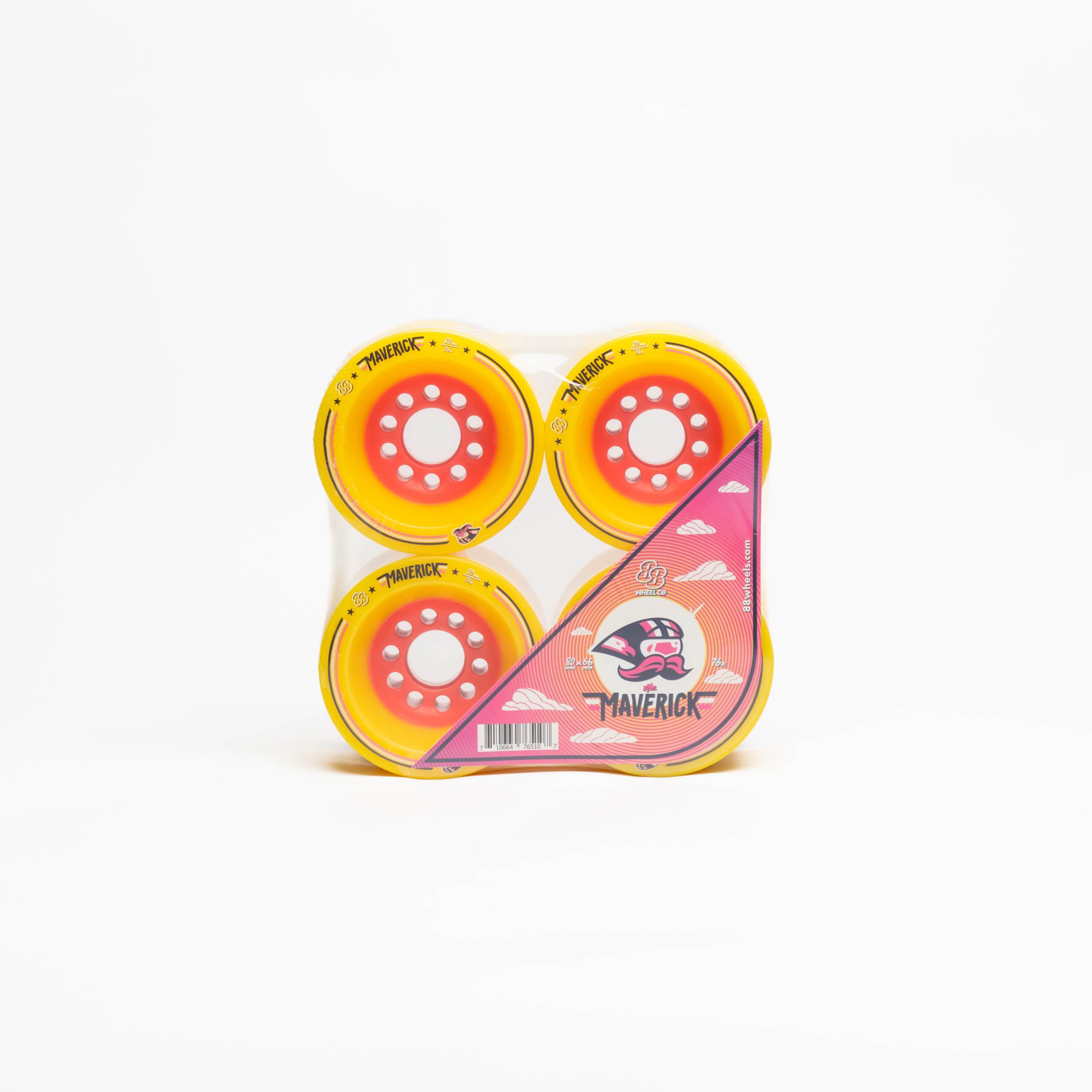 80mm Maverick Downhill Longboard Wheels - 88 Wheel Co