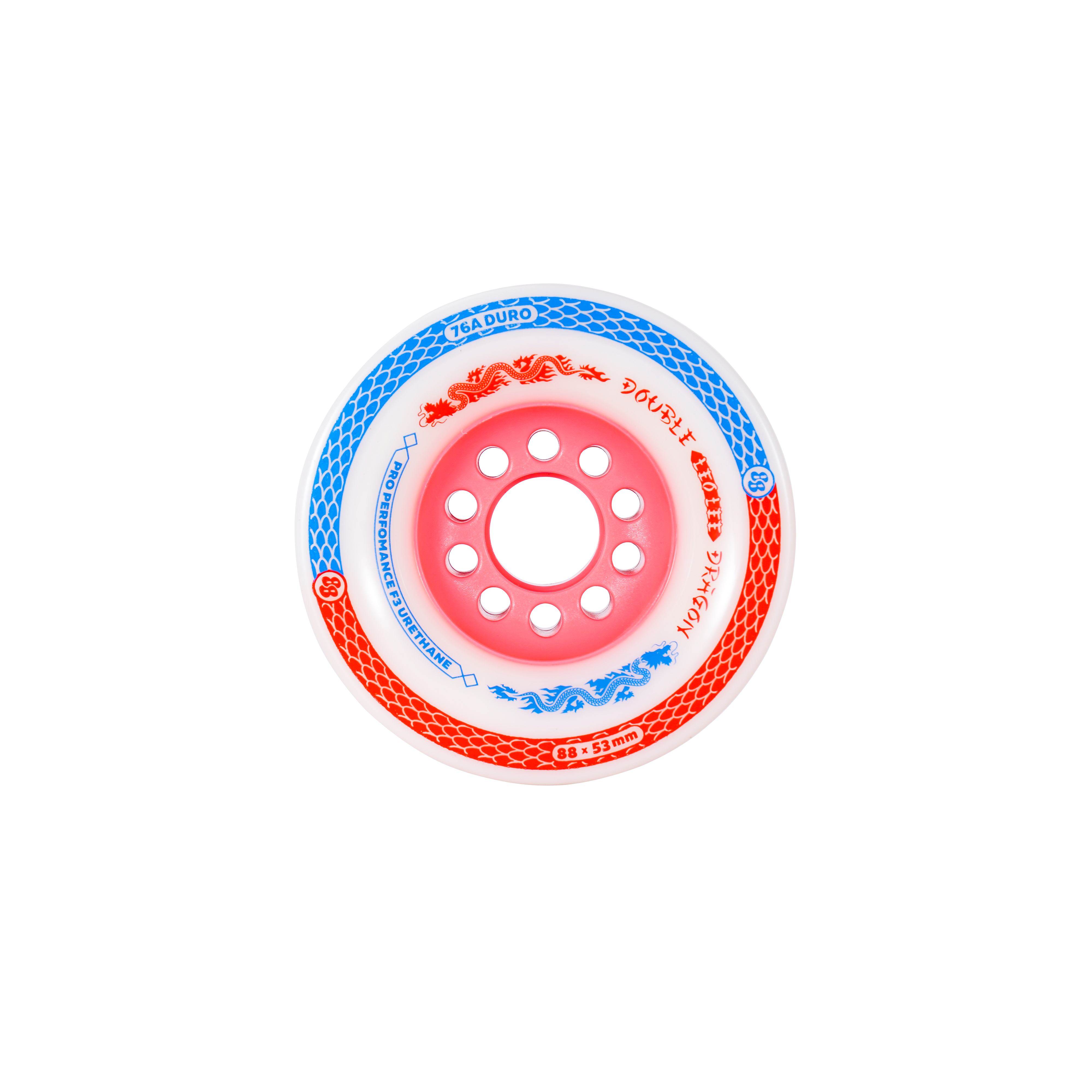 88mm Leo Lee Double Dragon The Best LDP Wheels - 88 Wheel Co
